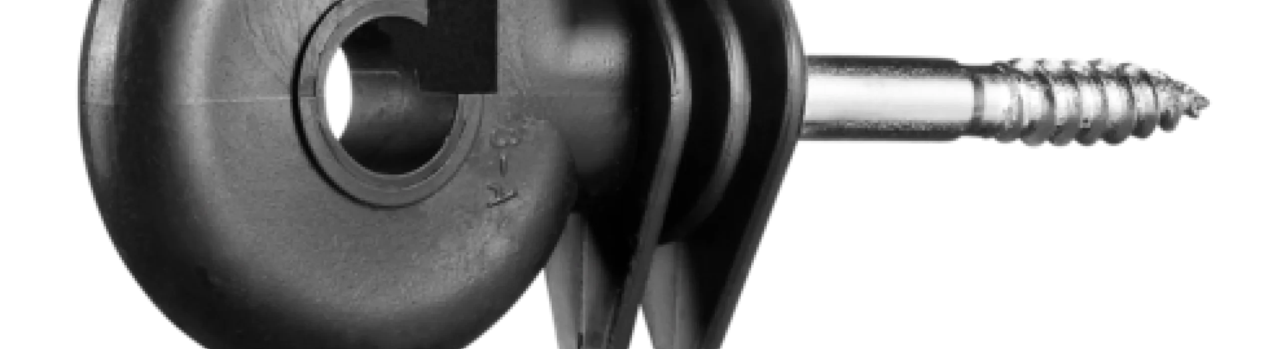 Wood Post Ring Insulator - Long Support | Speedrite
